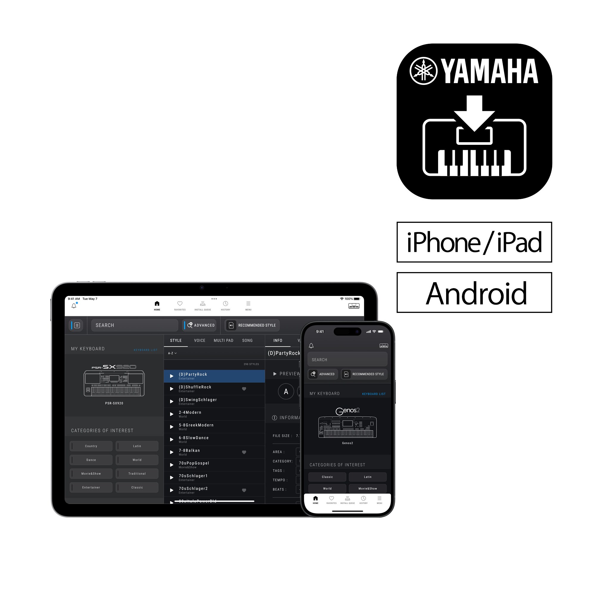 EXPANSION EXPLORER - Support - Apps - Products - Keyboard Instruments - Yamaha - India