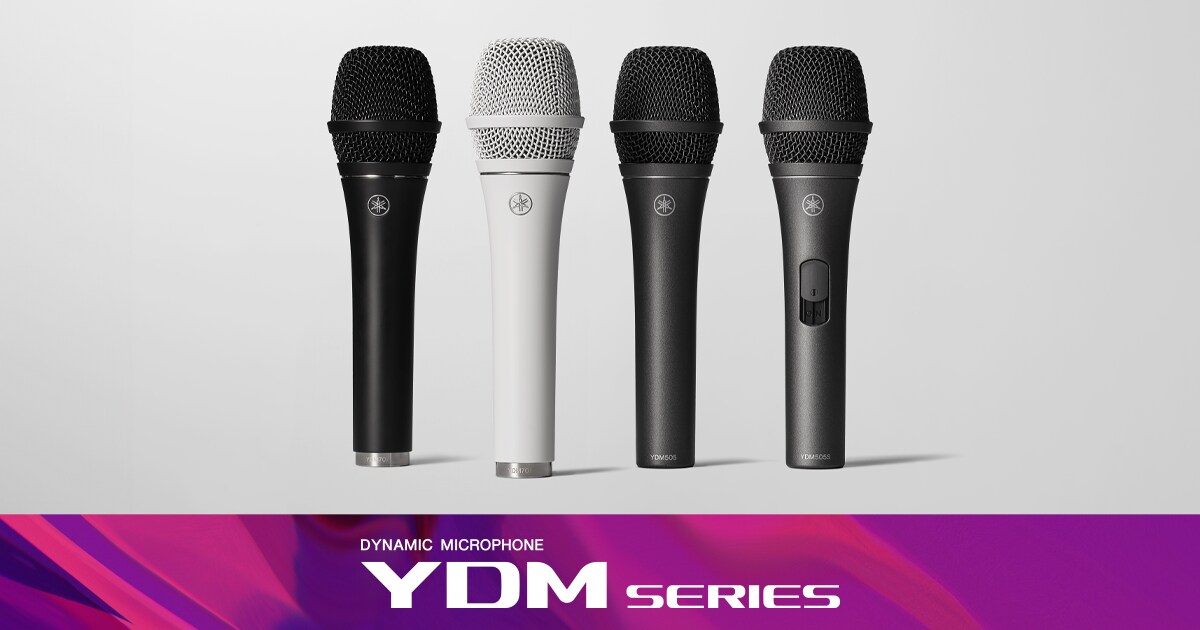YDM Series - Resources - Microphones - Products - Audio - Yamaha ...