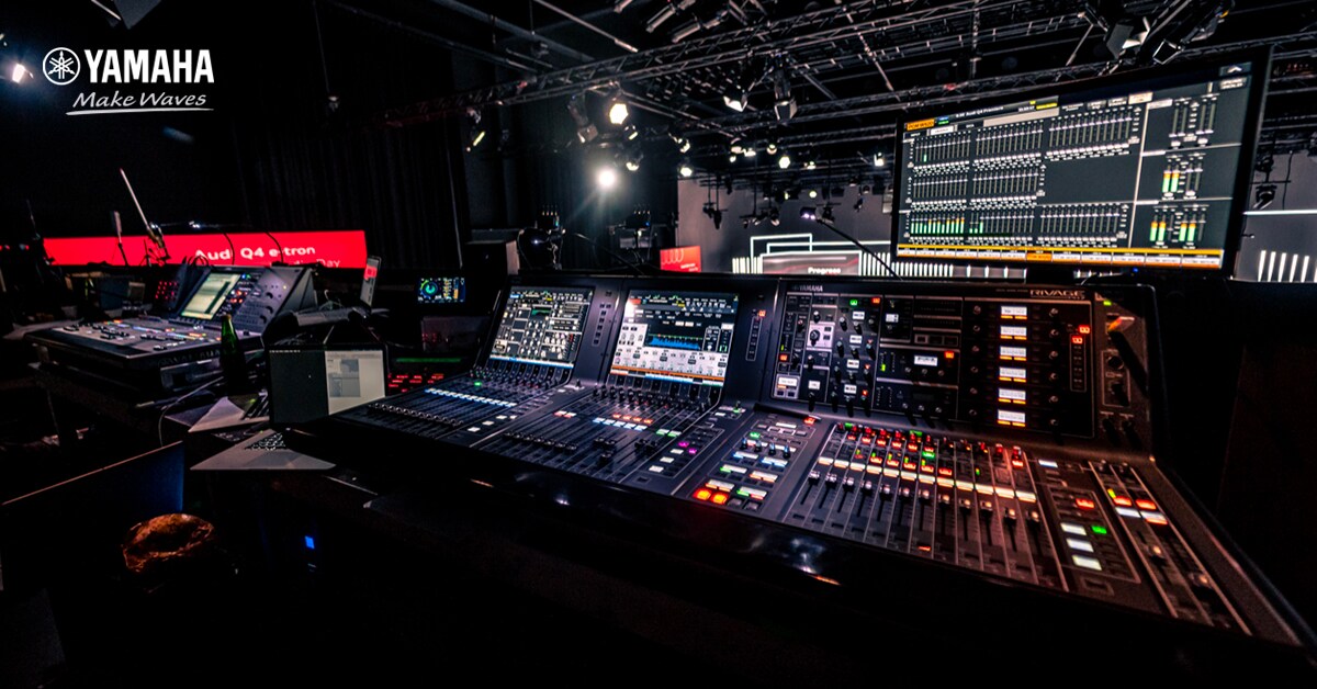 Yamaha RIVAGE PM Consoles Mix Audi Q4 e-tron Digital World Premiere - Yamaha - Business - India