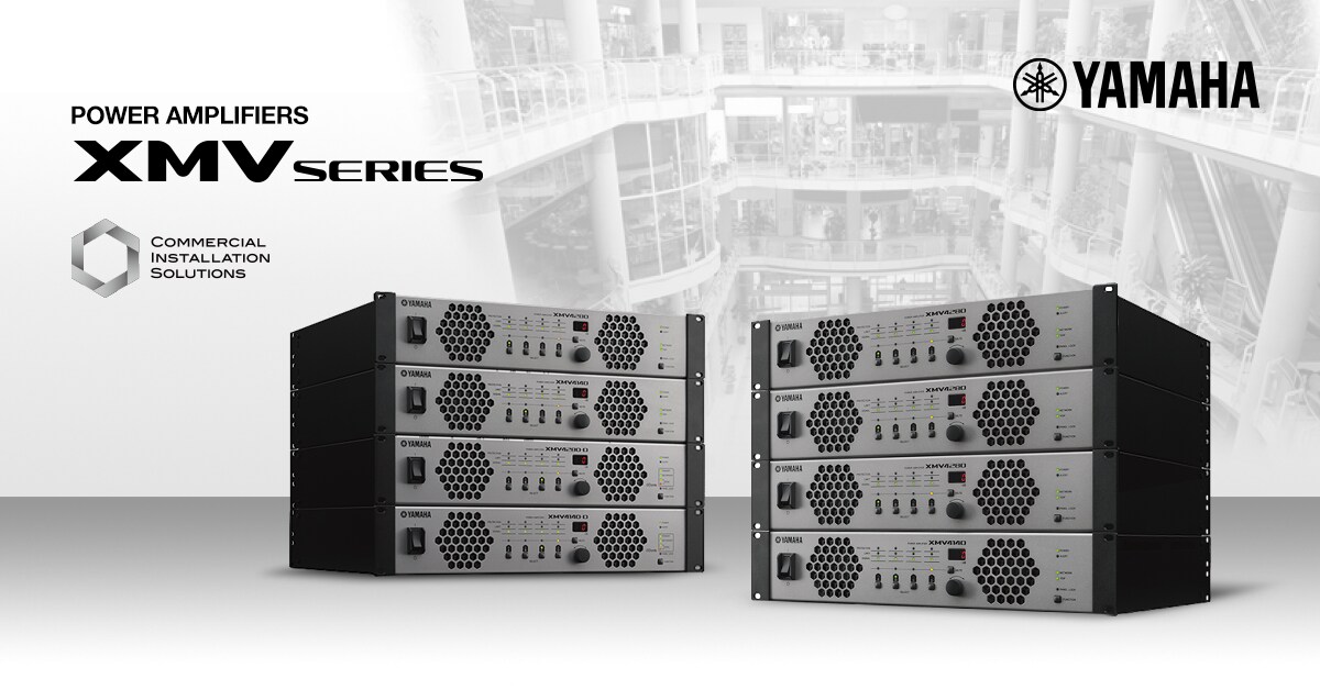 XMV Series - Overview - Power Amplifiers - Products - Audio - Yamaha ...