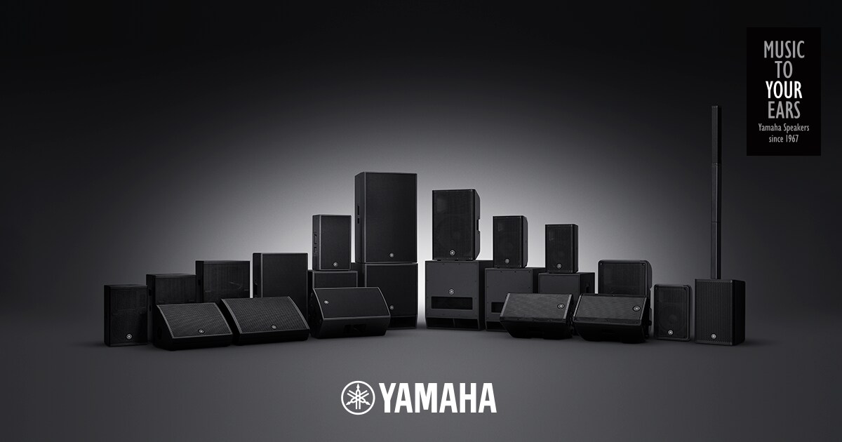 Speakers - Products - Audio - Yamaha - Business - India